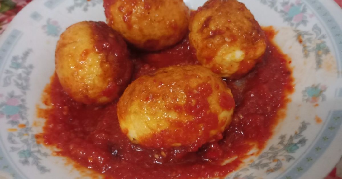 Resep Telur Balado Simpel oleh Sulini Chu - Cookpad