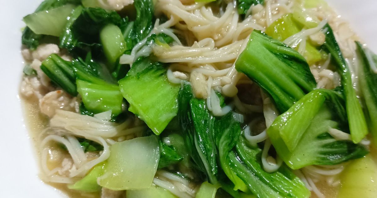 Resep olahan jamur enoki ayam rumahan enak dan mudah - Cookpad