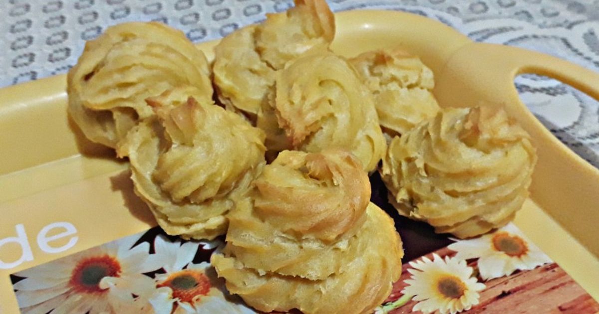 Resep Kue Soes (Takaran Sendok + Diy Spuit) oleh Githa - Cookpad