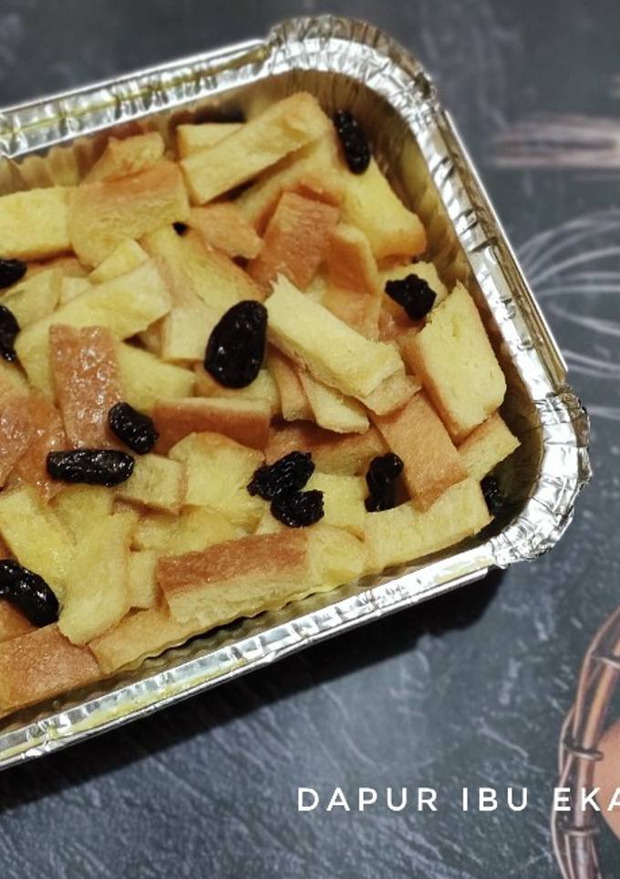 Resep Pudding Pinggir Roti Tawar oleh Eka Yulianto - Cookpad