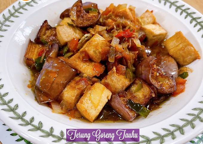 Resipi 👩‍🍳Terung Goreng Tauhu🍆 oleh Mahadiah - Cookpad