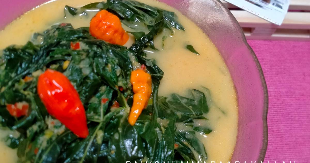 Resep Sayur daun singkong oleh Putriirh26 - Cookpad