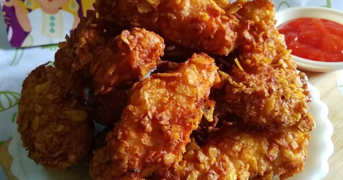 Resep corn flakes lemon rumahan enak dan mudah - Cookpad