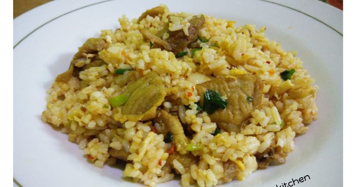 Resep Nasi Goreng Sapi oleh Erna's kitchen - Cookpad