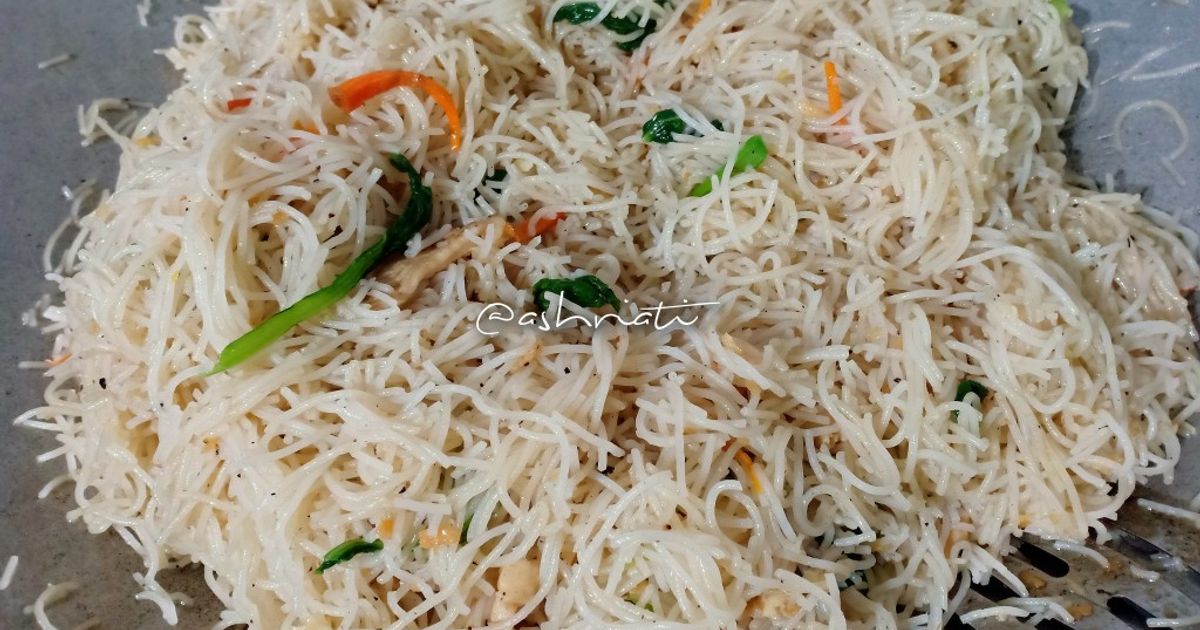 Resipi Bihun Goreng Putih Raya oleh aFun ashriati - Cookpad