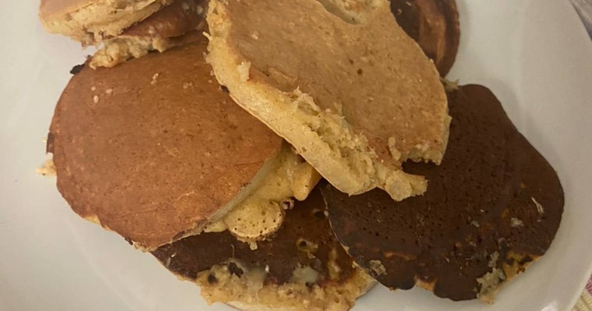 Mini panqueques de avena y banana Receta de Consuelo- Cookpad