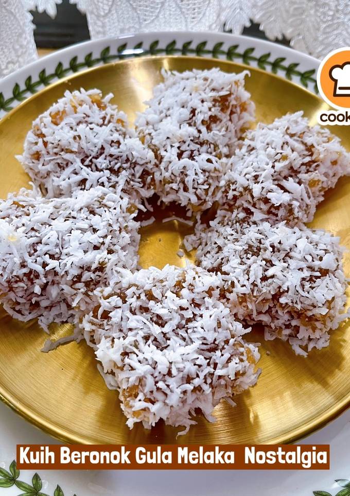 Resipi 👩‍🍳Kuih Beronok Gula Melaka Nostalgia oleh Mahadiah - Cookpad