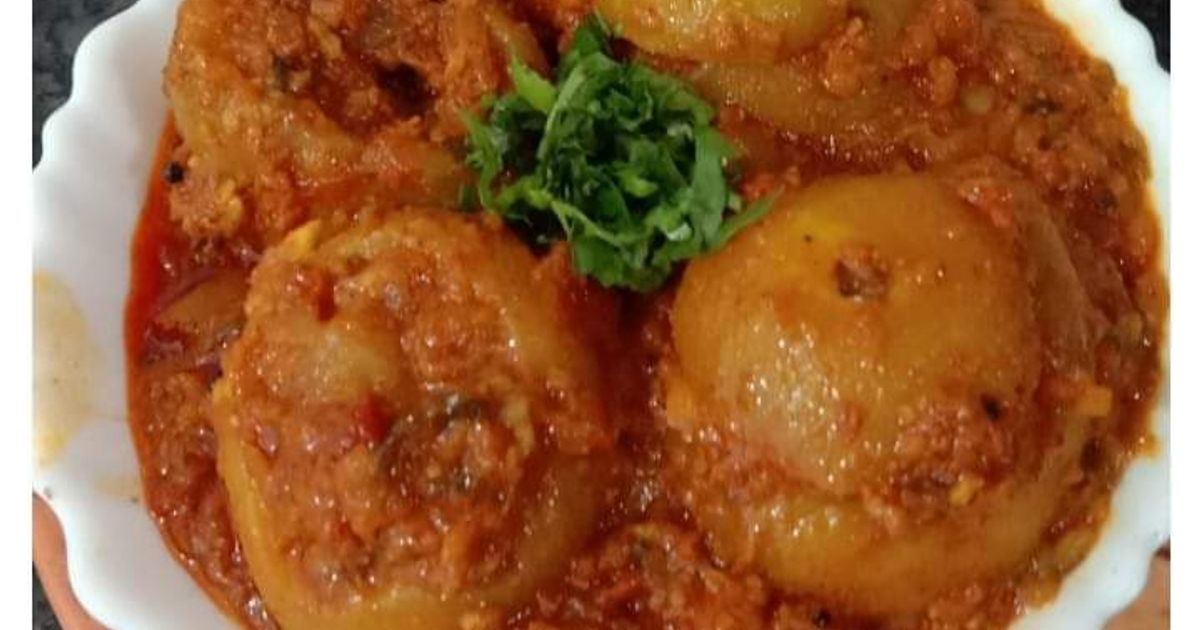 Stuffed Tinda(indian Round Gourd) Recipe by Maya's Recipe's - Cookpad