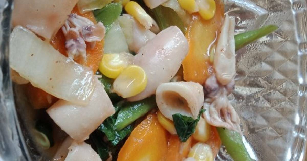 110 resep capcay cumi kecil enak dan mudah - Cookpad