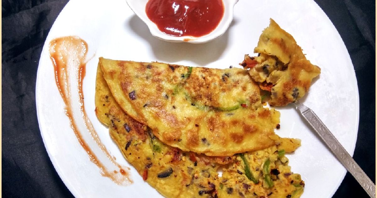 Vegetables Omlette Recipe by sharmi - Cookpad