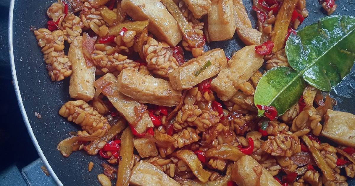 Resep Orek Tempe Tahu oleh Mutia Rahmi - Cookpad