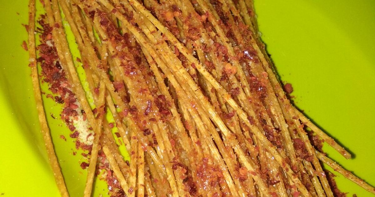 Resep Lidi Pedas (Cemilan Jadul) oleh Derra Rahmawati F.A - Cookpad