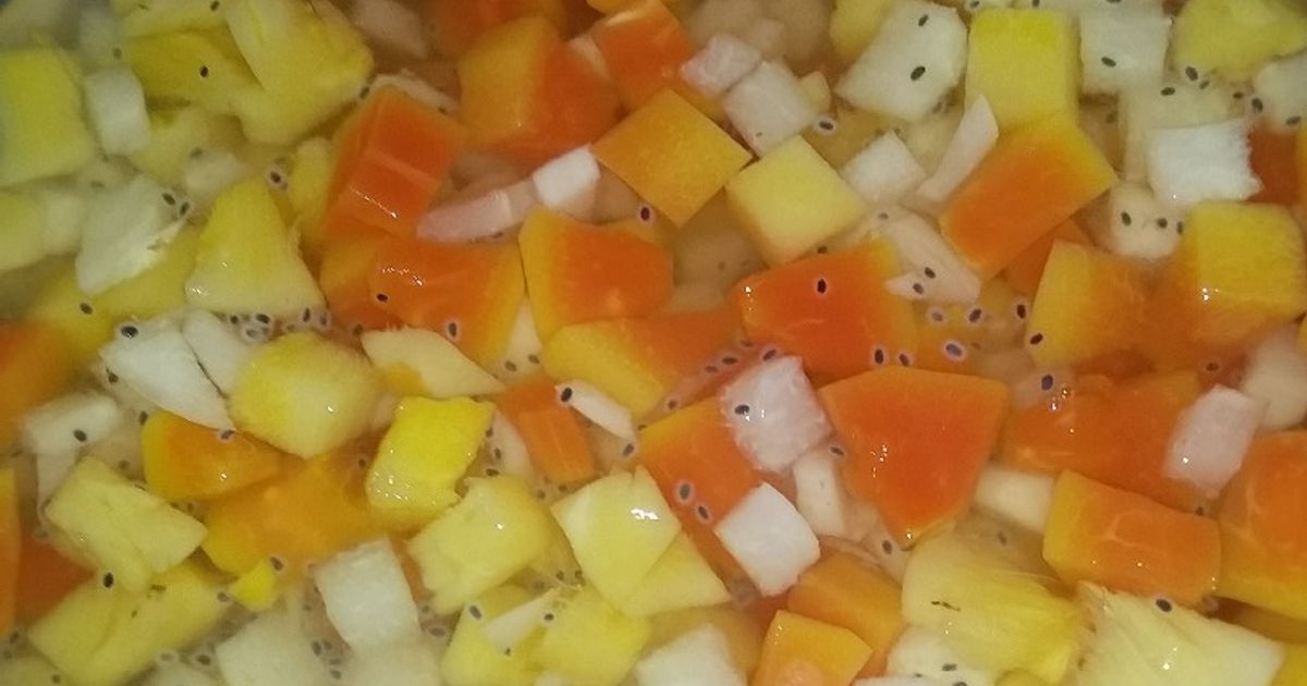 Resep Es Buah Jadul | Setup Buah | Fruit Cocktail oleh rora_312 - Cookpad