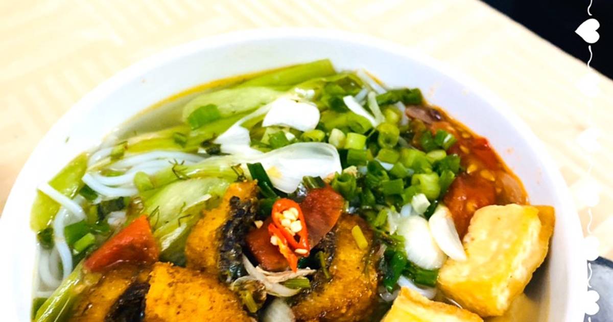 Cách Làm Món Bún Cá cay của Pham Ha - Cookpad