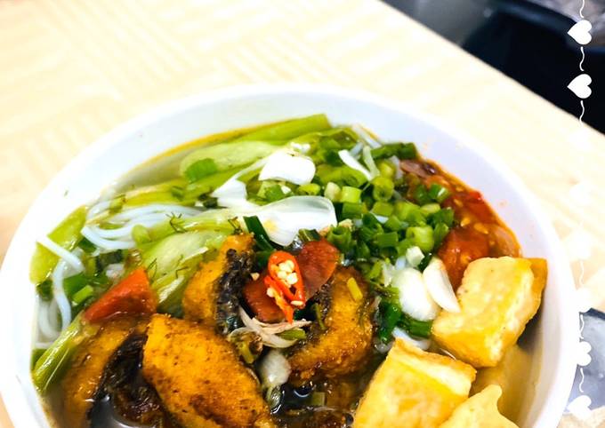 Cách Làm Món Bún Cá cay của Pham Ha - Cookpad