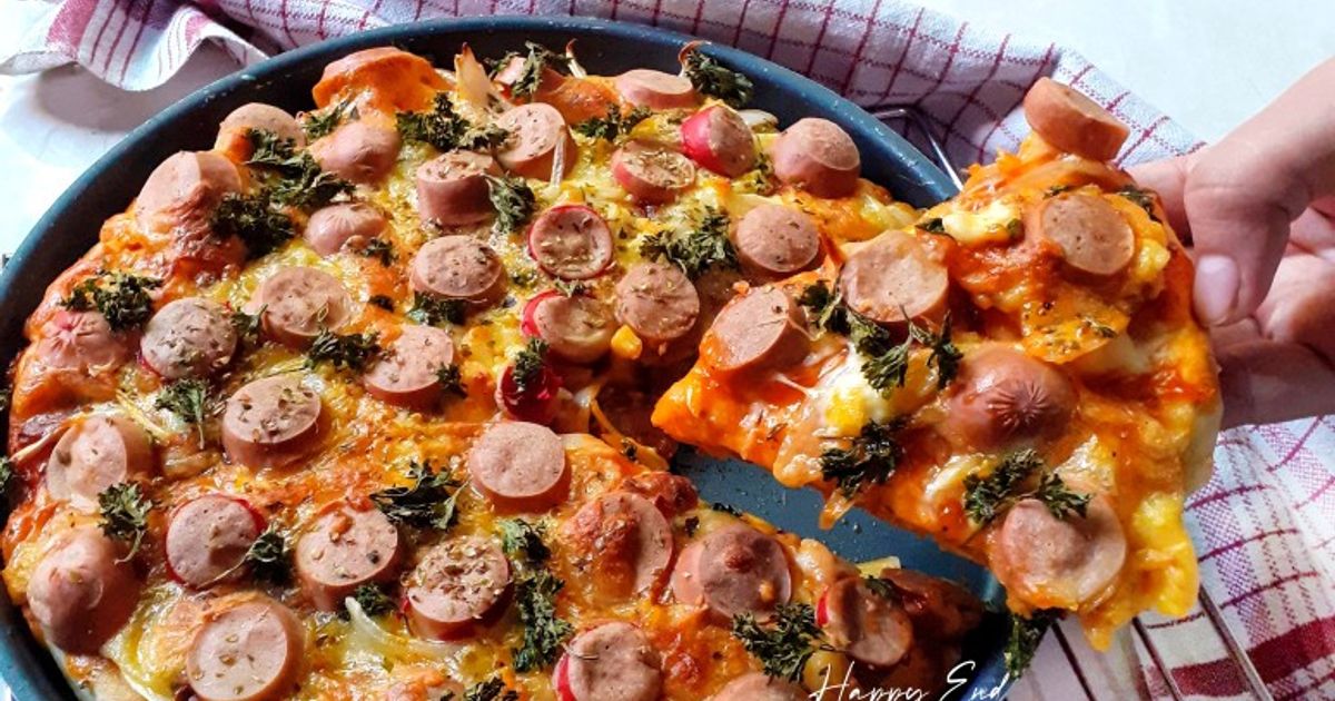 Resep Pizza Homemade Praktis oleh Happy Endahsa (Happy End) - Cookpad