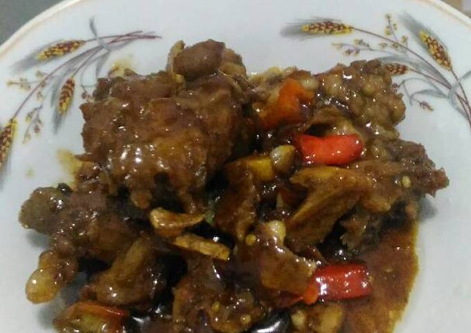 Resep Tetelan Sapi Lada Hitam oleh dewipraswida - Cookpad