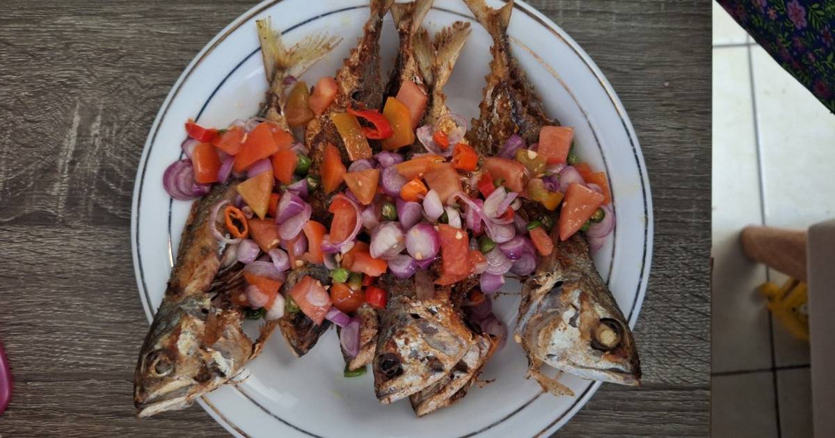 Resep Ikan Kembung Sambal Dabu Dabu Oleh Intan Kk Cookpad
