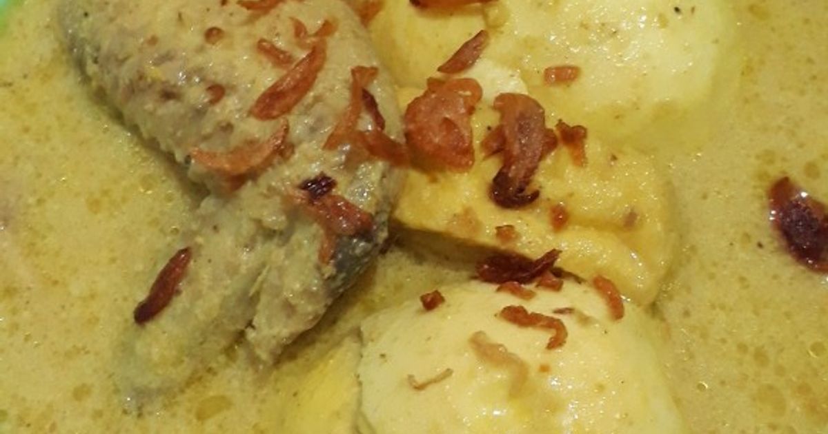 Resep kare tahu putih telur rumahan enak dan mudah - Cookpad
