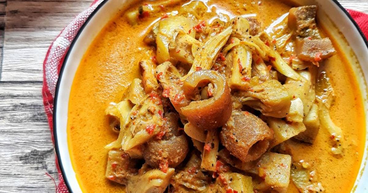 Resep Gulai Kikil Tunjang Khas Minang oleh Beranda Aqlan - Cookpad