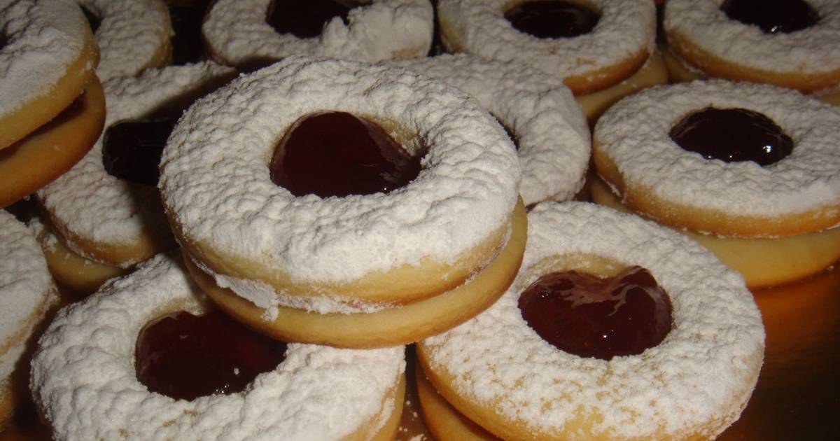 Masitas secas con mermelada Receta de Norali - Cookpad
