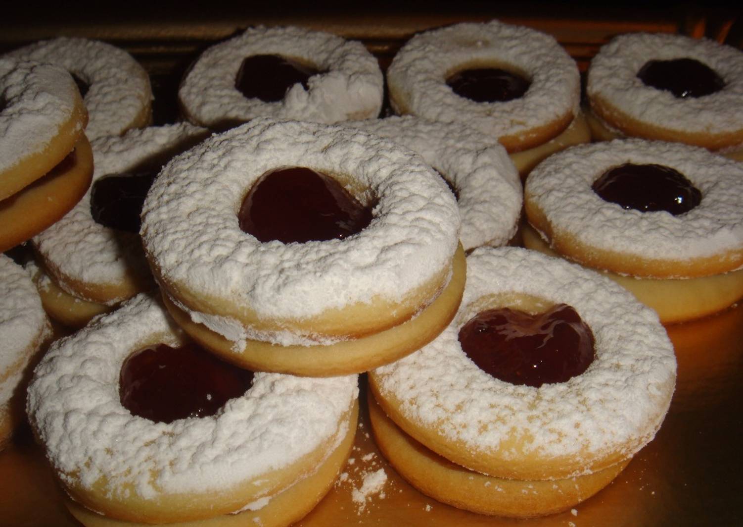 Masitas secas con mermelada Receta de Norali - Cookpad