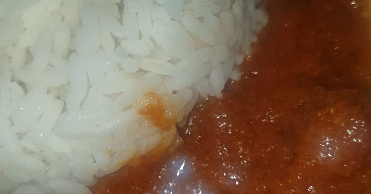 Ram Meat Stew And Rice Recipe by Najlah's Golden kitchen - Cookpad