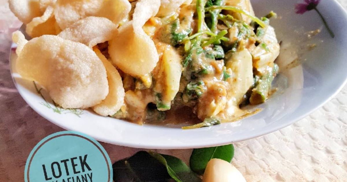 Resep lotek bagi rumahan enak dan mudah - Cookpad