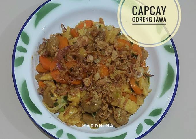 Resep Capcay Goreng Jawa oleh Hardhina Sedya - Cookpad
