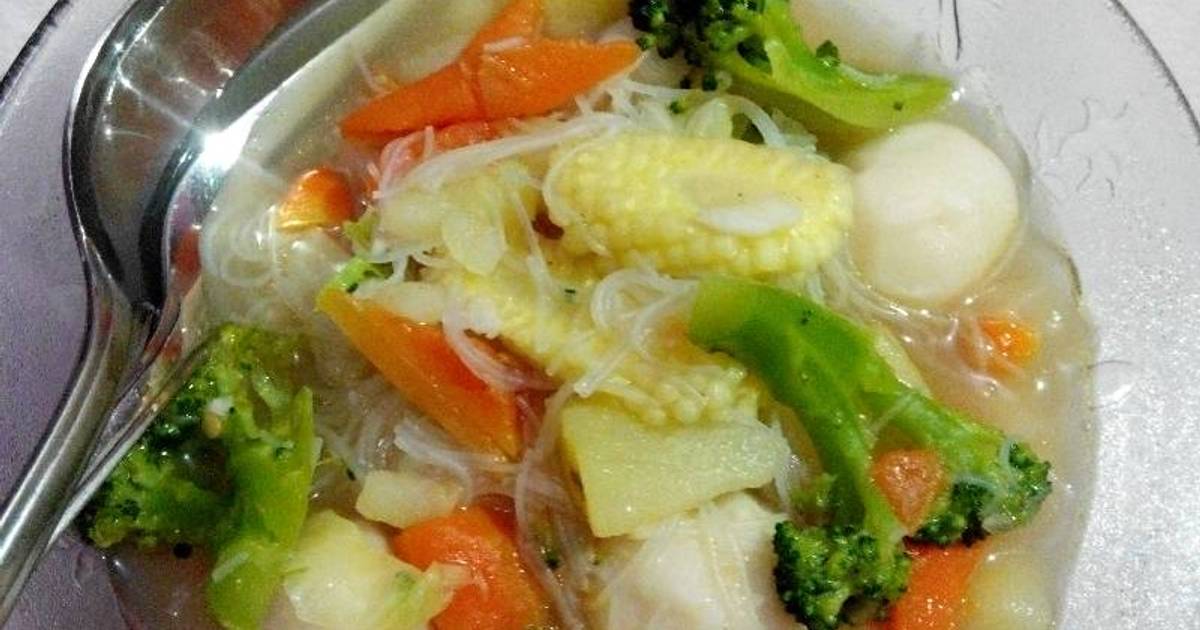 Resep Sup Sehat Bihun Bakso Ikan oleh Anggraini - Cookpad