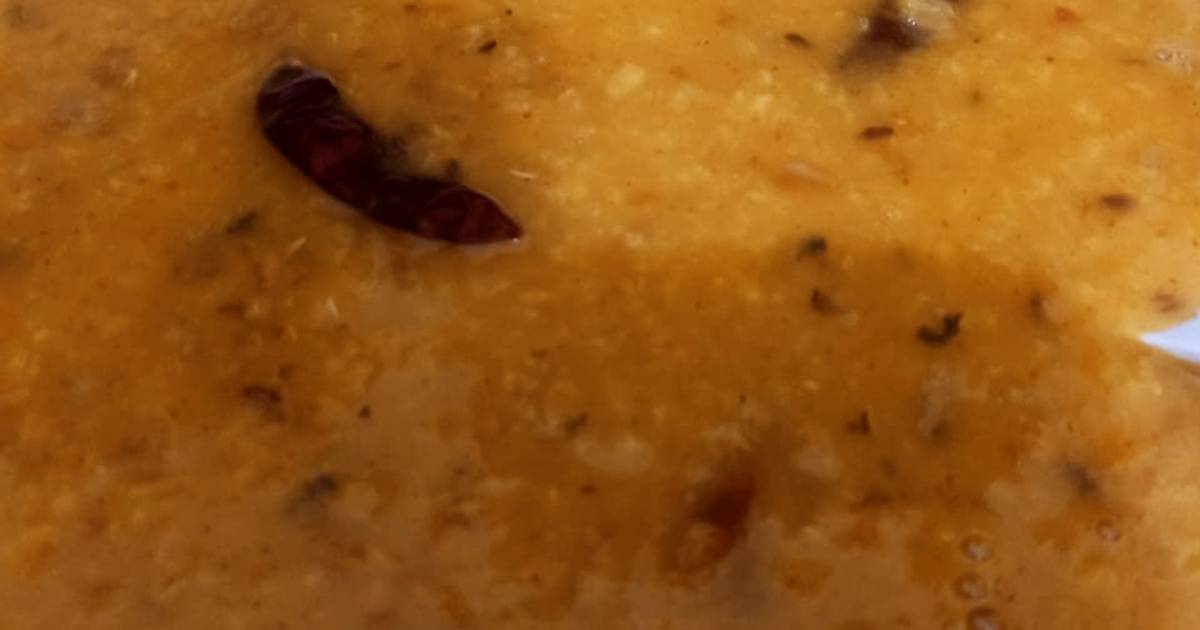 Daal tadka (yellow split lentil) Recipe by Winkle Joshi - Cookpad