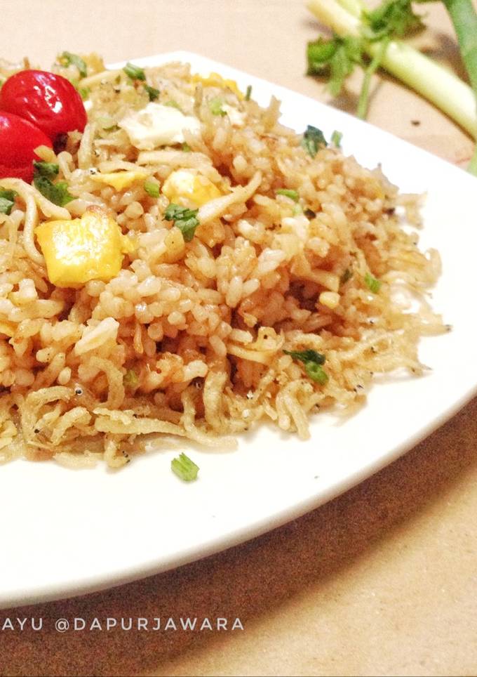 Resep Nasi Goreng Jawa versi Mawut dg Teri oleh Nadia Hayu - Cookpad