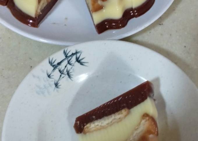 Resep Puding Marie 3 Lapis oleh Anita Permatasari - Cookpad