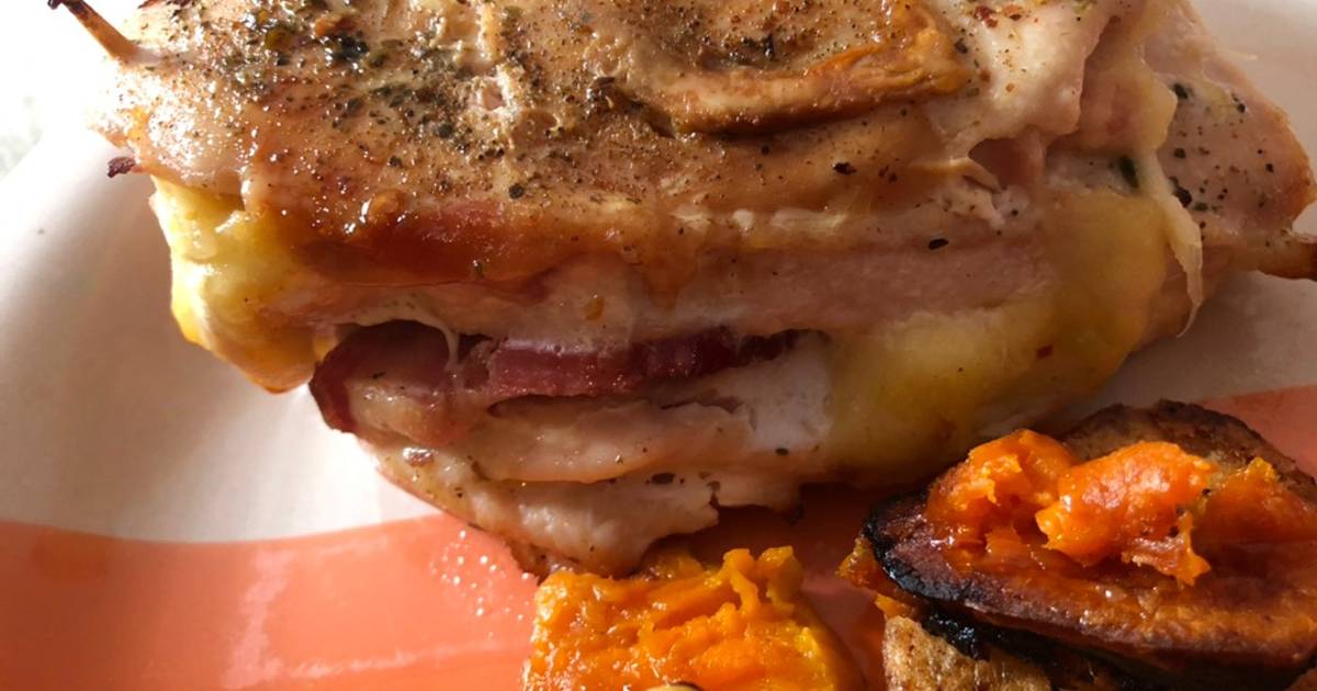 Supremas rellenas al horno con papas y boniato - 4 recetas caseras- Cookpad