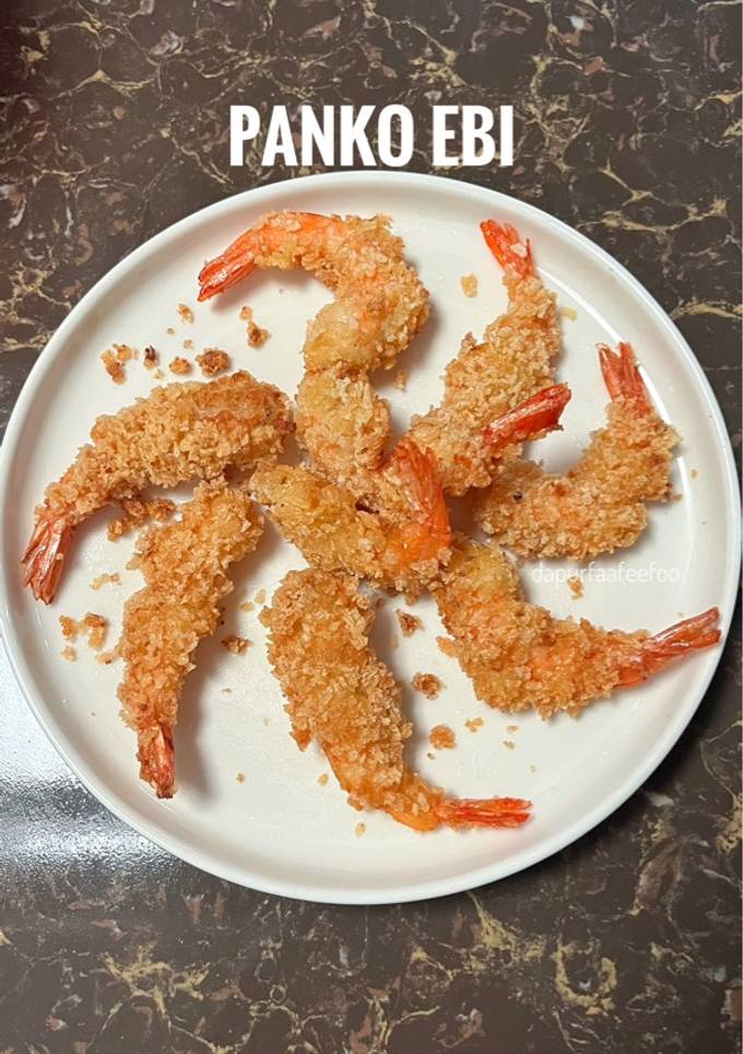 Resipi Panko Ebi (Fried Prawn) oleh Kakak Faa - Cookpad