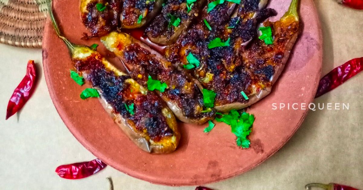 Baingan Lonje Recipe by spicequeen - Cookpad