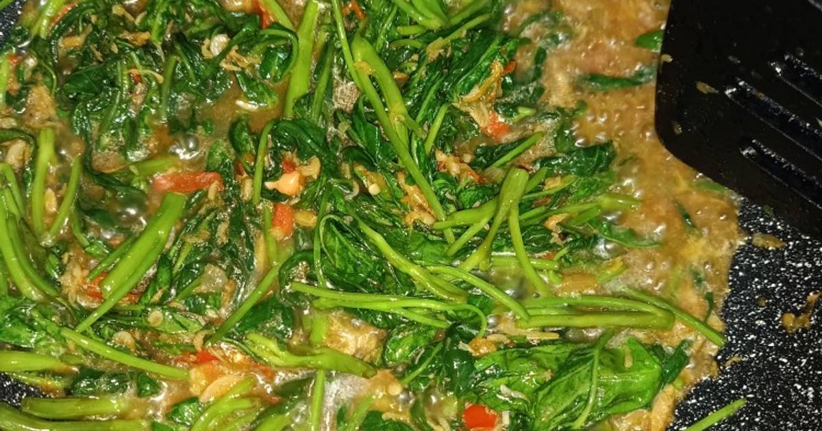 Resep Ca Kangkung Blacan oleh Kenia Alfiani - Cookpad