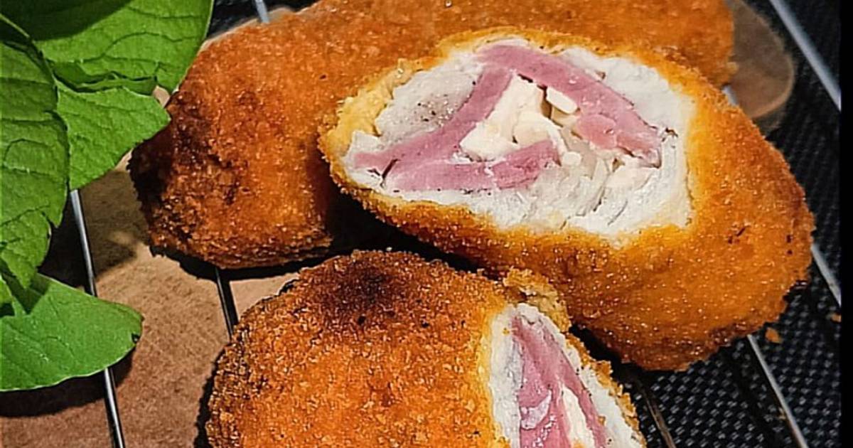 Resep Chicken Cordon Blue oleh Dwy Nor Hidayah - Cookpad