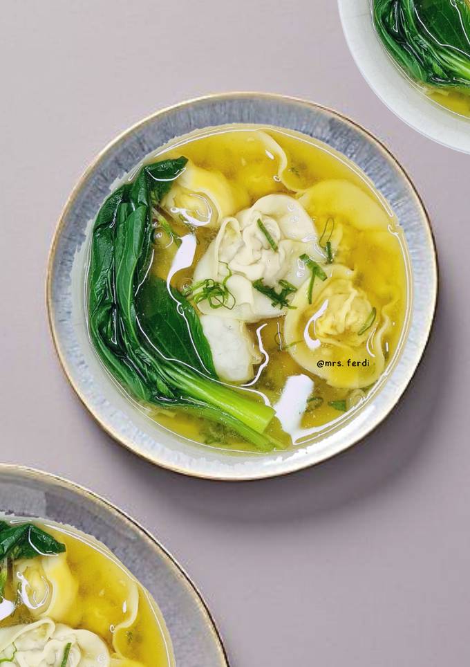 Resep Wonton Soup ala Chinese Food oleh Mrs. Ferdi - Cookpad