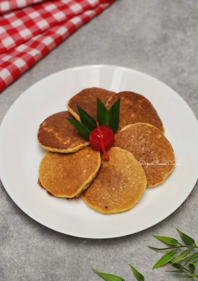 Resep Banana Oat Pancake Gluten-free oleh Dapur Olive - Cookpad