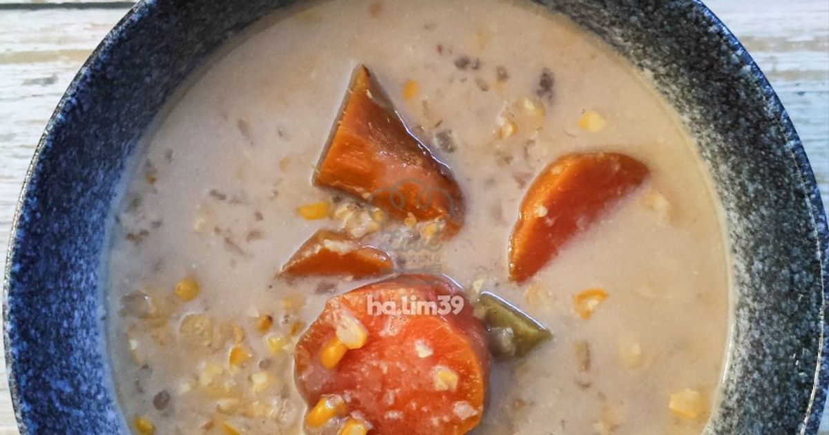 Resipi Bubur Jagung Caca Marba oleh ha.lim39 - Cookpad
