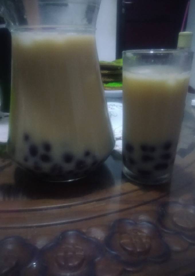 Resep Es teh boba kekinian yang simple oleh Bintang Kejora - Cookpad