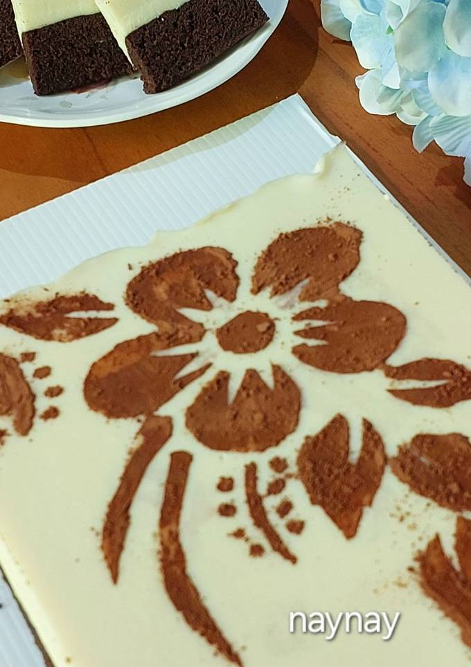 Resep Cake Ketagih With Cream Cheese Ganache oleh NayNay - Cookpad