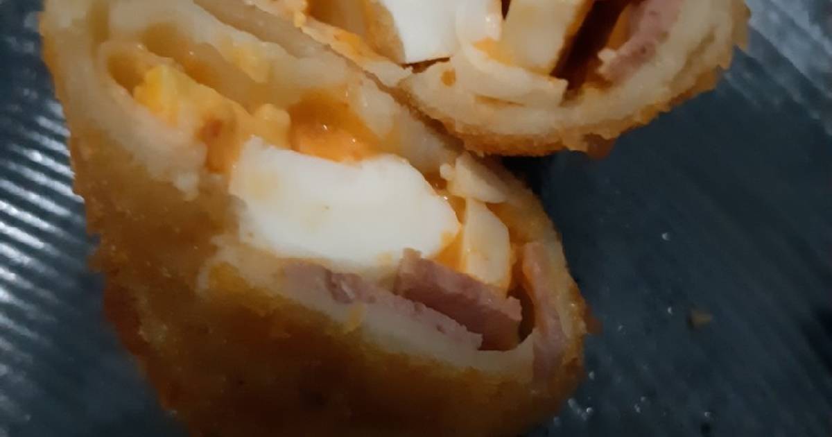 Resep American Risol (Risoles Smoked Beef Mayo Telur) oleh Siska ...