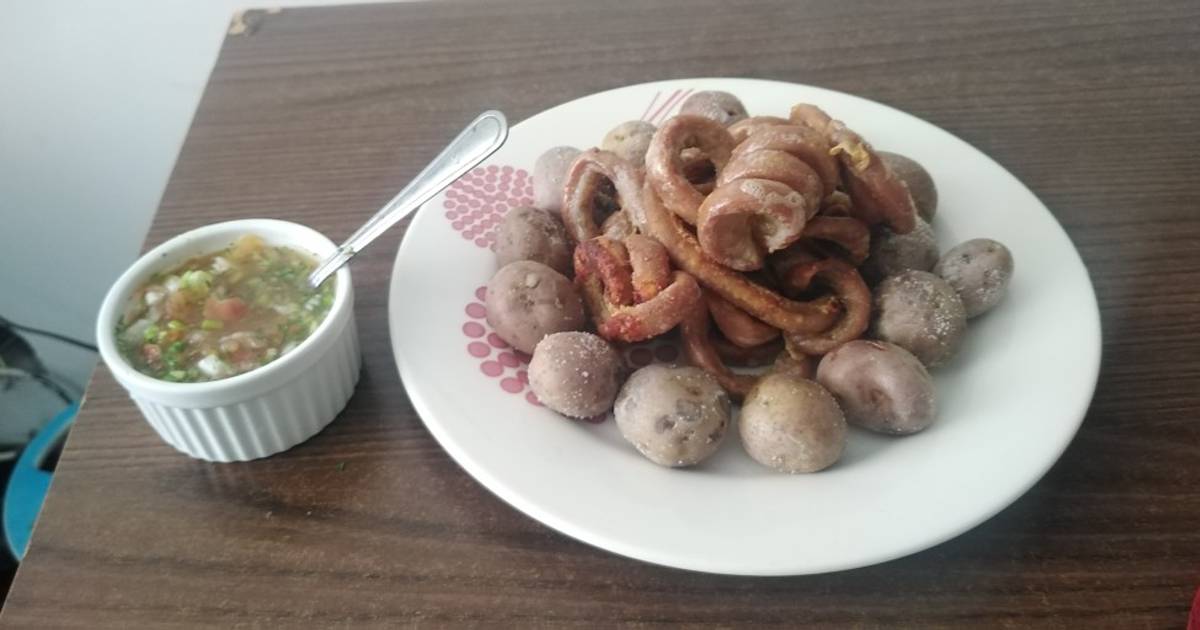 Chunchullo Receta de Cesar Augusto Loaiza Luna- Cookpad