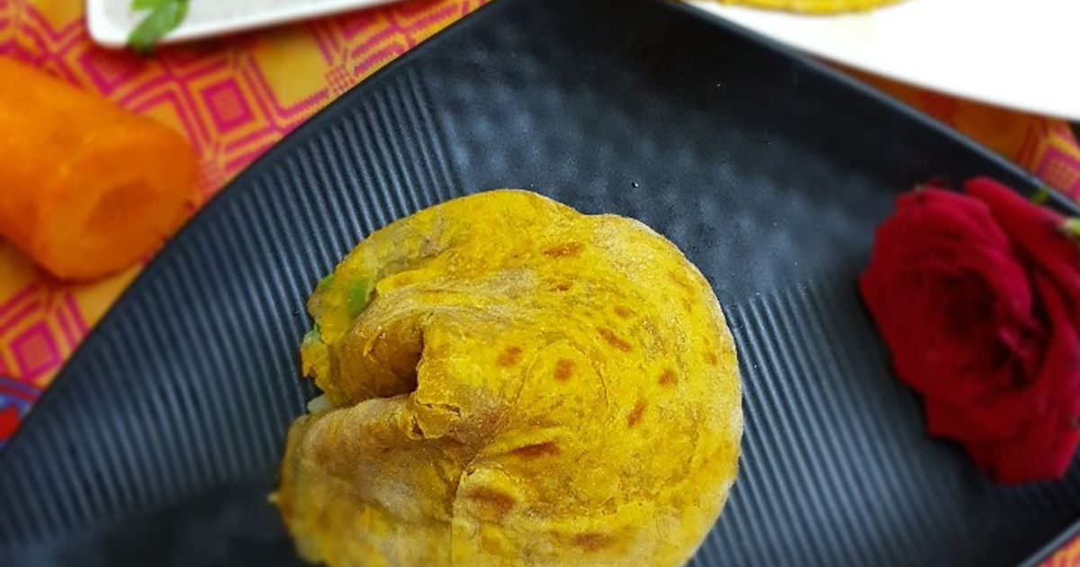 Carrot Aloo Paratha Recipe By Sushree Satapathy