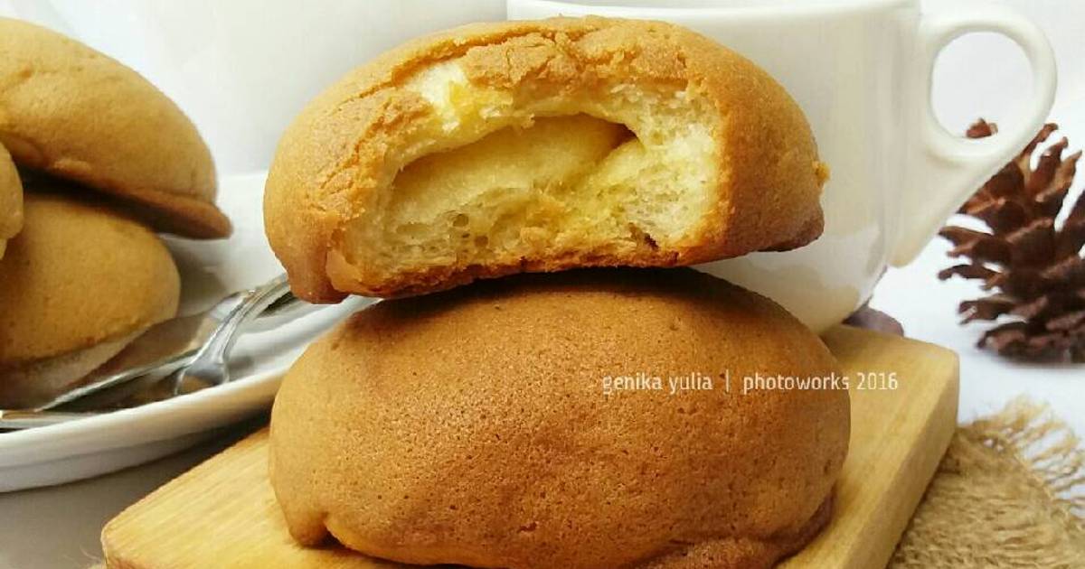 Resep Mexican bun / Roti Boy oleh Genika yulia - Cookpad