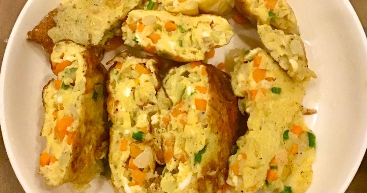 Cách Làm Món Trứng cuộn ba màu 🥚😋 của Chu Ngọc Huyền Cầm 陈庆玄 - Cookpad
