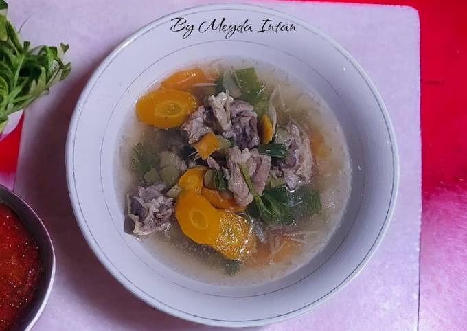 Resep 5. Sayur Sop Bening Daging oleh Mey Ummu Nena Fauzan - Cookpad