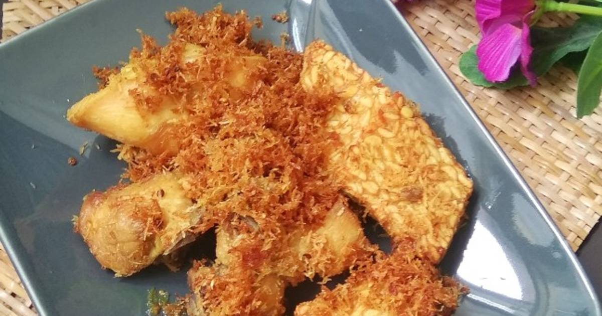94 resep tempe srundeng kelapa enak dan mudah - Cookpad